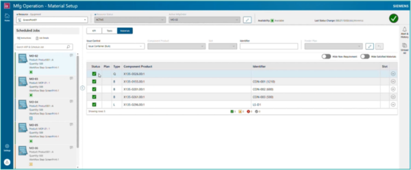 What’s new in Opcenter Execution Electronics 2504 - Opcenter