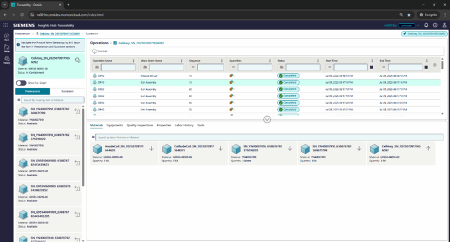 What’s new in Opcenter Execution Discrete 2507 - Opcenter