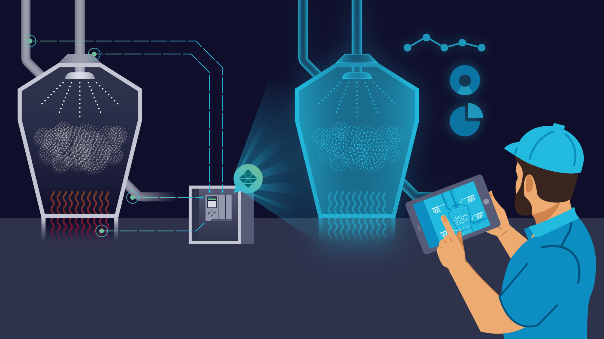 How to optimize your spray drying process with digital twins - Consumer Products & Retail