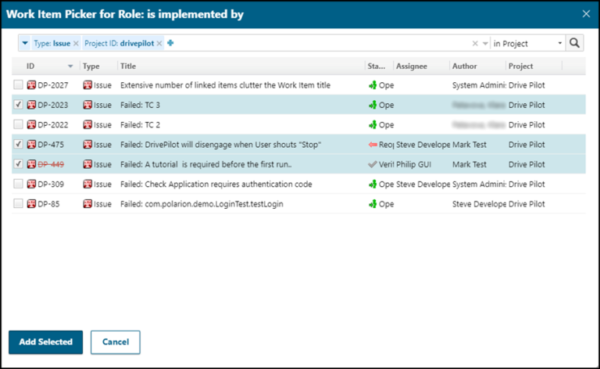 Polarion ALM 2304 – What’s New and Noteworthy | Polarion
