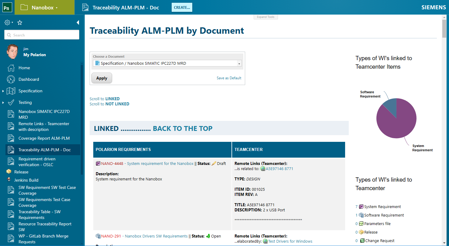 Combined Benefits of Polarion (ALM) and Teamcenter (PLM) for ...
