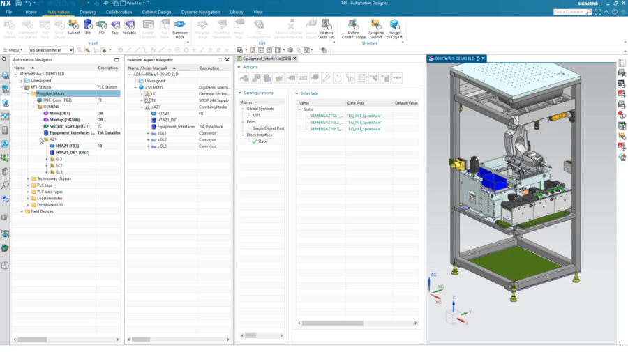 NX Automation Designer - NX Industrial Electrical Design