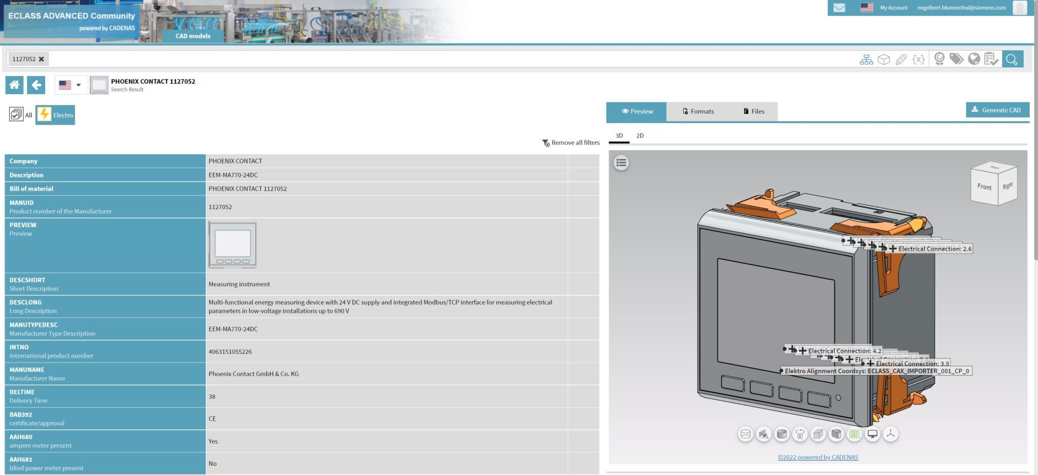Product data digital twins for all ECAD tools available with just a few ...