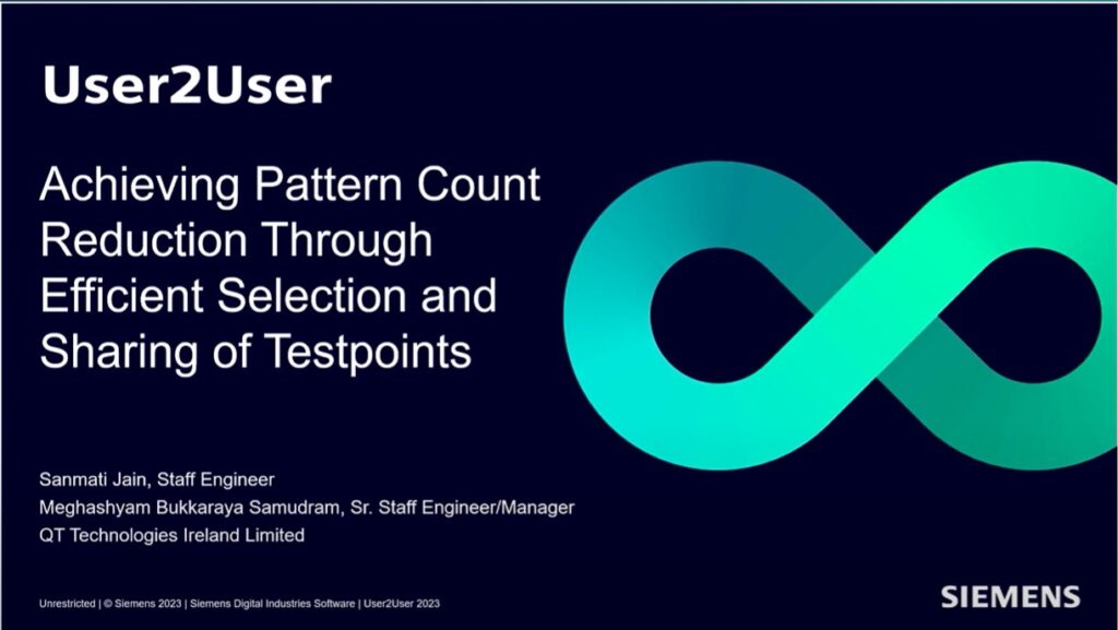 Video: Reducing test pattern count with testpoints - Tessent Solutions