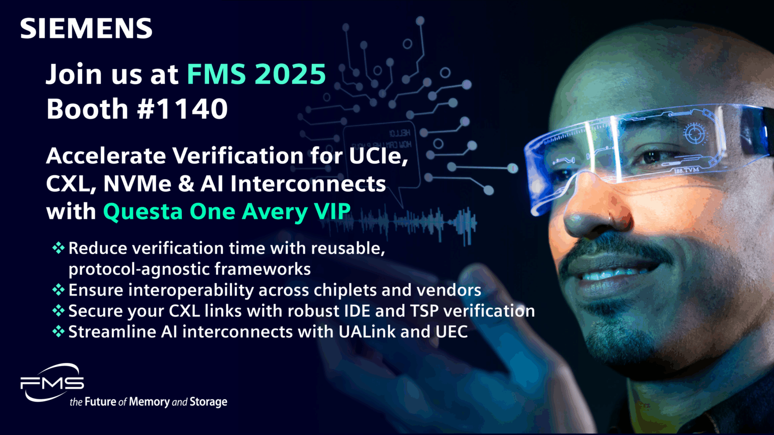 Siemens EDA at FMS 2025 – Shaping the Future of Memory and Storage - Verification Horizons