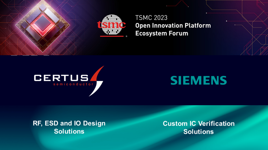 Next-generation RF, ESD and IO designs on display at TSMC 2023 OIP ...