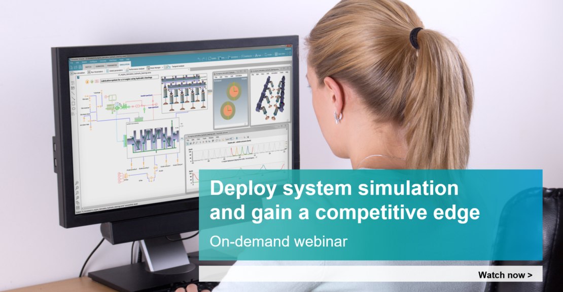 On-demand webinar: system simulation - Simcenter