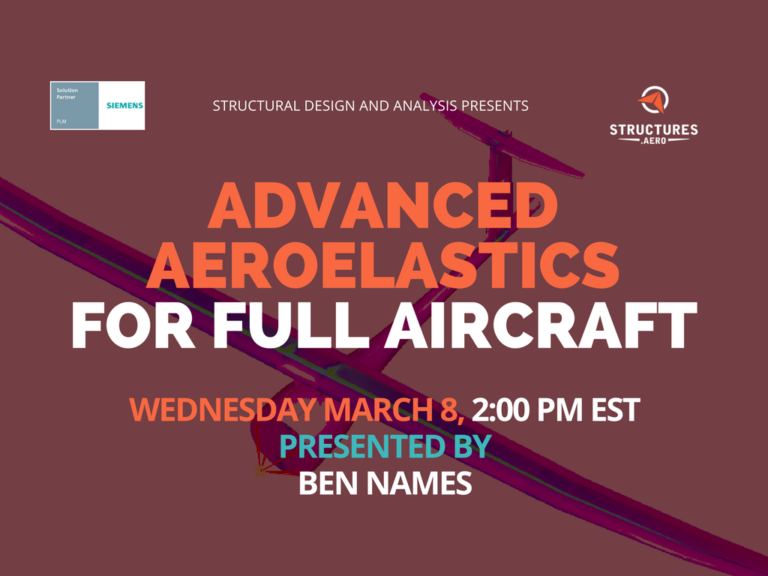 Aeroelastic Analysis of a Full Aircraft - Simcenter