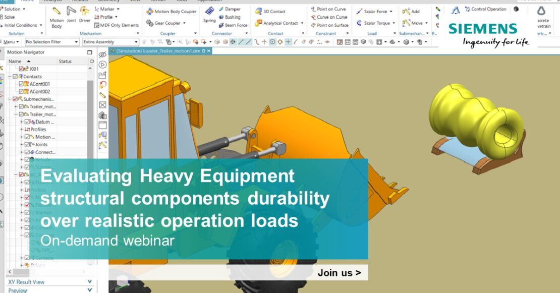 Durability is a top priority for heavy machine makers - Simcenter