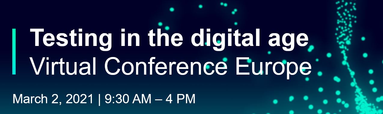 Testing in the digital age | Virtual Conference Europe 2021 - Simcenter