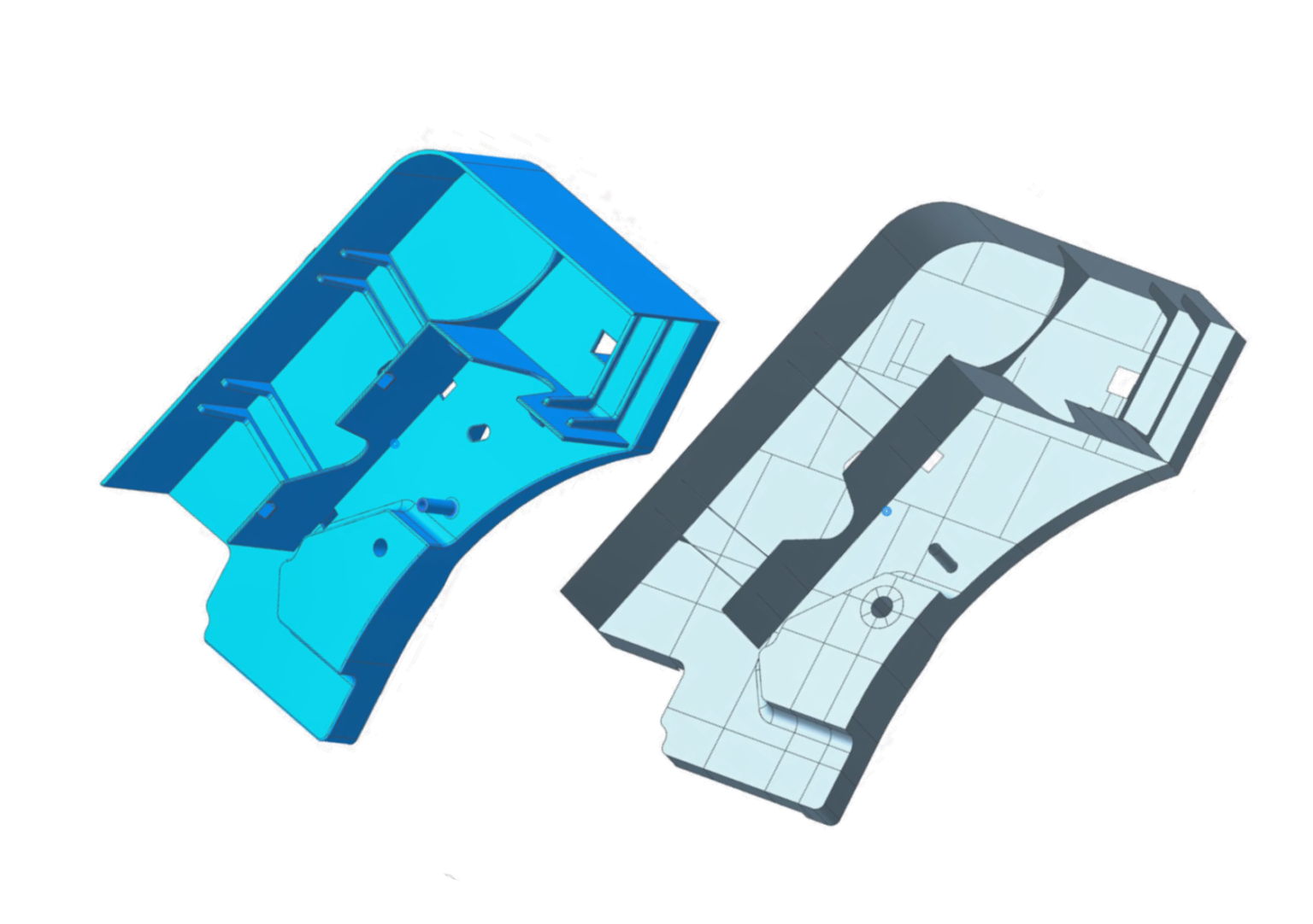 Defeature and midsurface geometry quickly - Simcenter