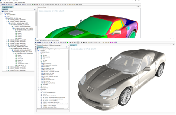 Vehicle aerodynamics CFD simulation in Simcenter STAR-CCM+ - Simcenter