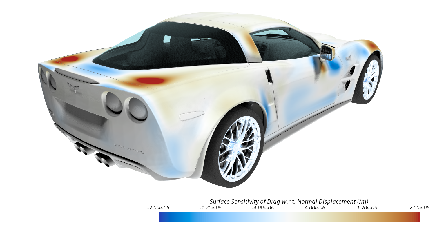 Adjoint shape optimization for improved car aerodynamics - Simcenter