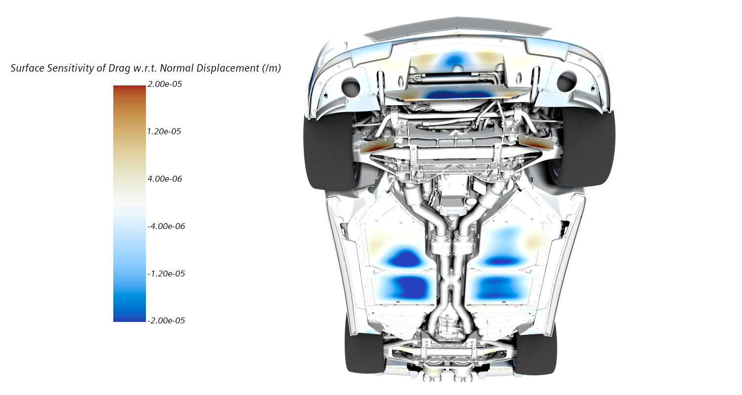 Adjoint shape optimization for improved car aerodynamics - Simcenter