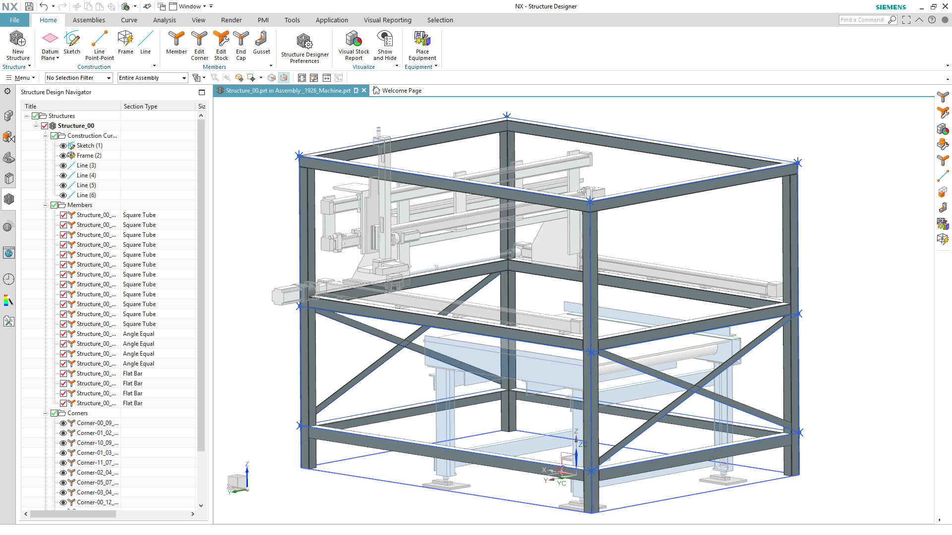 Dread building a FE beam model? Create it in a snap with Simcenter 3D ...