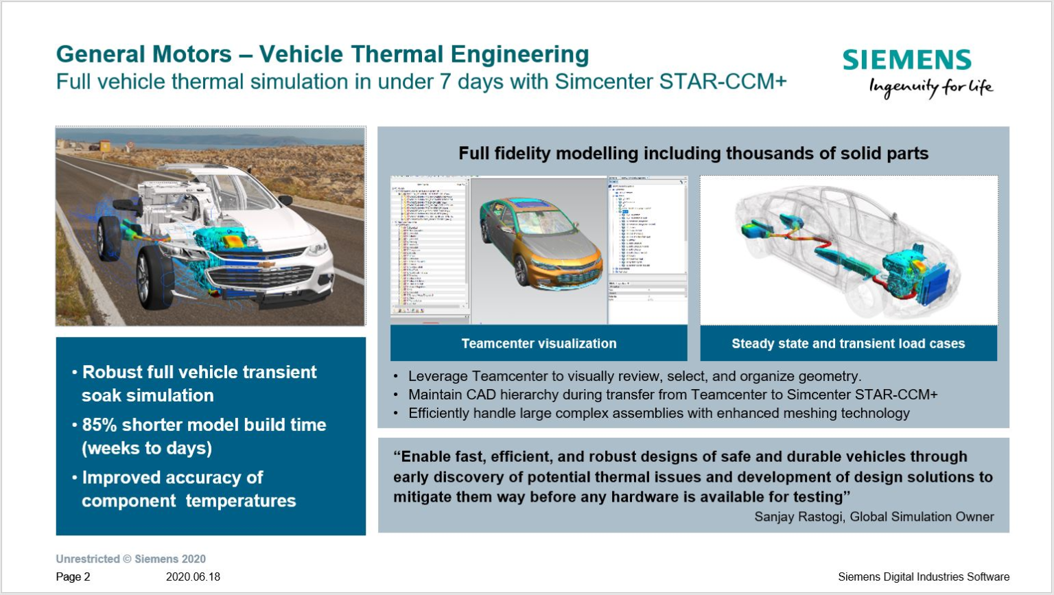 Effective thermal management CFD - the key to building products that last - Simcenter