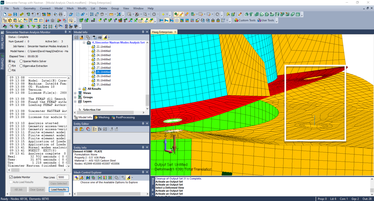 Machine Frame Digital Simulation: Crafting an Efficient FEA Workflow ...