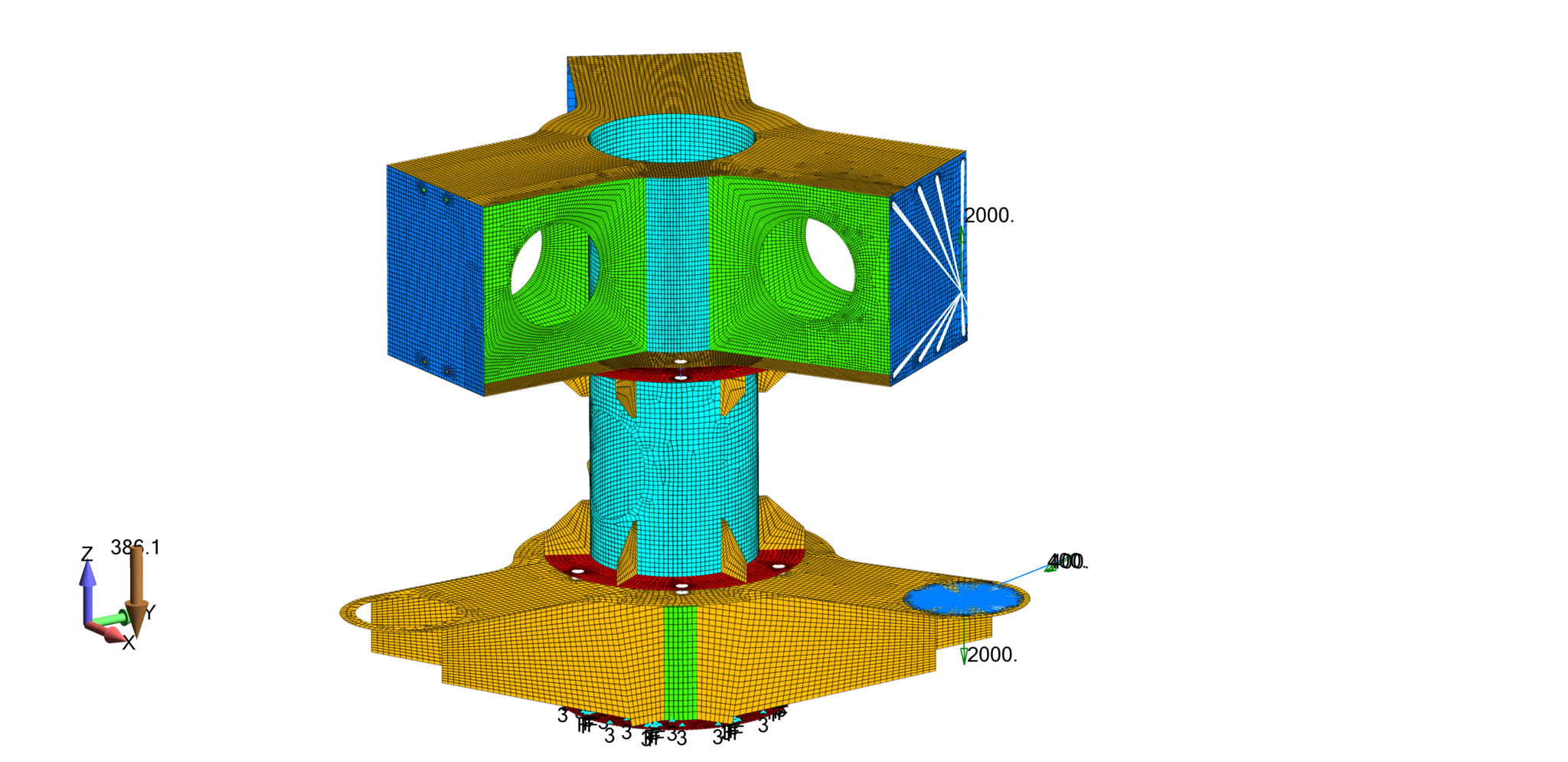 Machine Frame Digital Simulation: Crafting an Efficient FEA Workflow (Part 1) - Simcenter