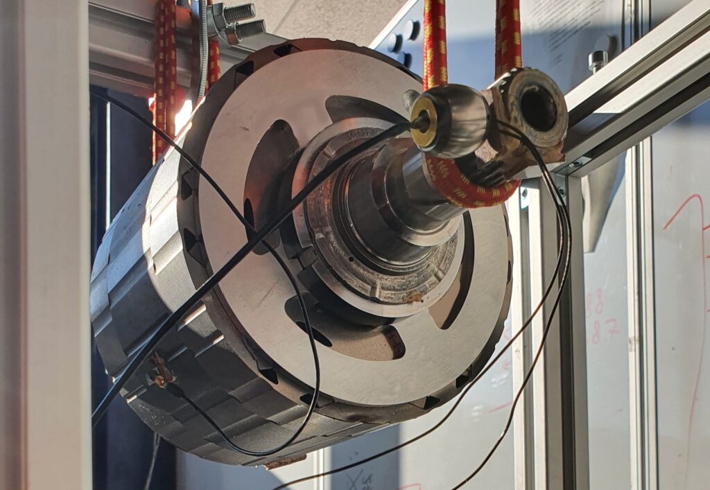 Frequency Response Function measurements on permanent magnet rotors ...