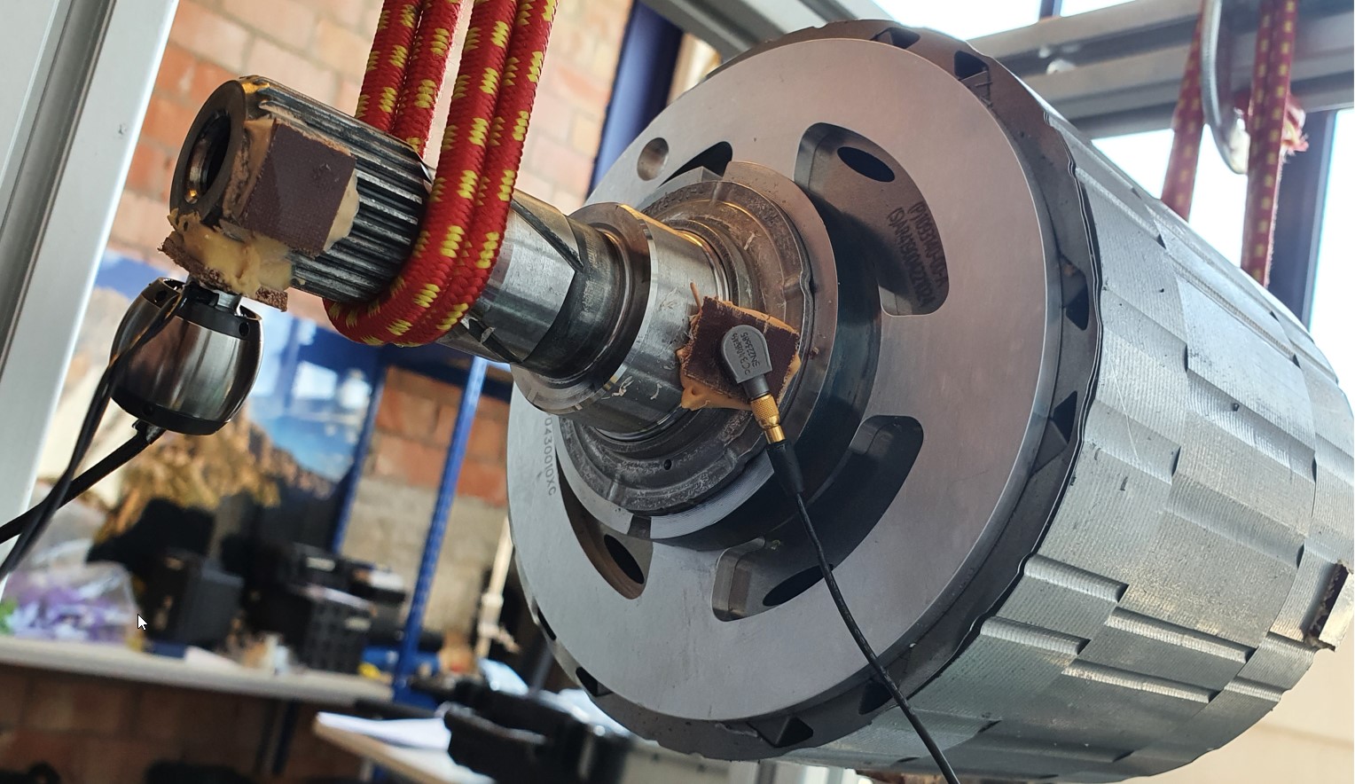 Frequency Response Function measurements on permanent magnet rotors ...