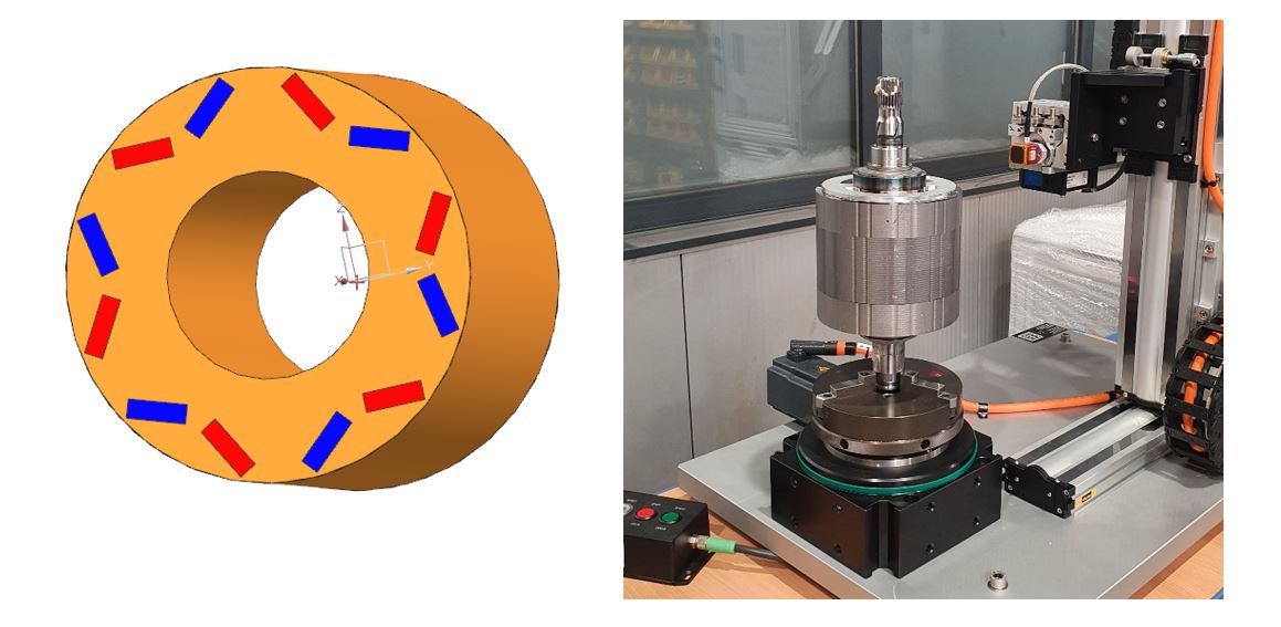 Frequency Response Function measurements on permanent magnet rotors ...