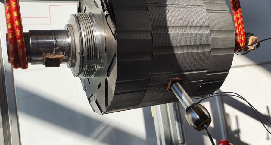 Frequency Response Function measurements on permanent magnet rotors ...