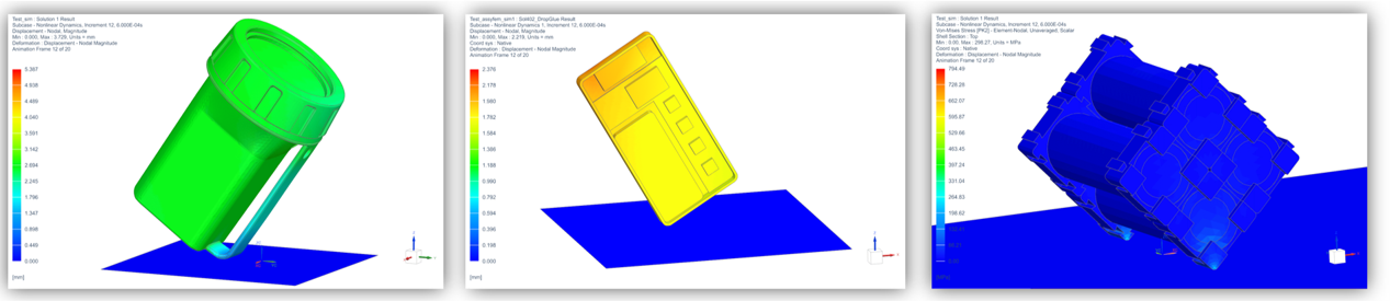 Drop test simulation for coping with clumsiness - Simcenter
