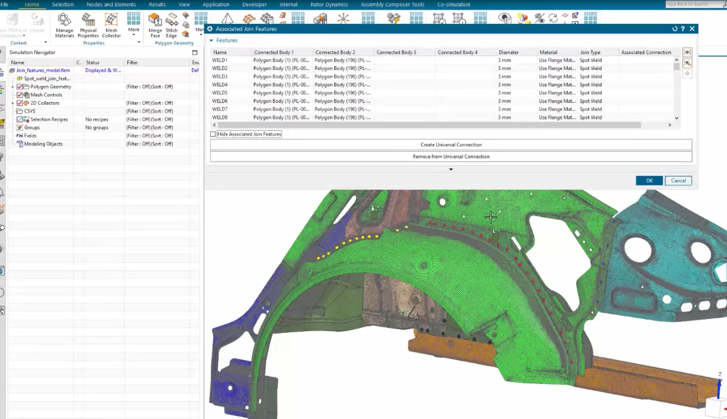 Integrated CAD and CAE fasteners with NX Join and Simcenter 3D - Simcenter