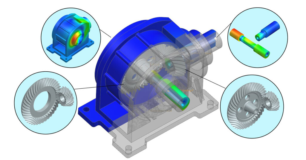 Mastering bevel gears simulation towards quiet transmissions - Simcenter
