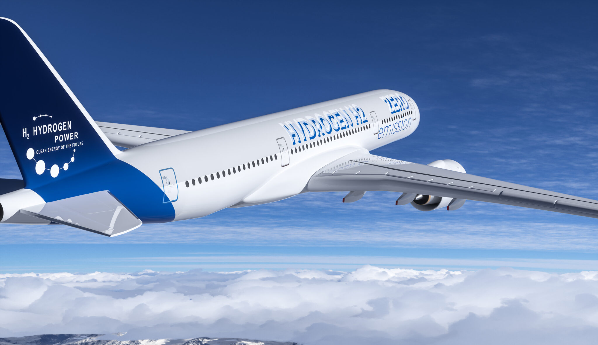 Latest simulations reveal data about hydrogen-powered aircraft and an ...
