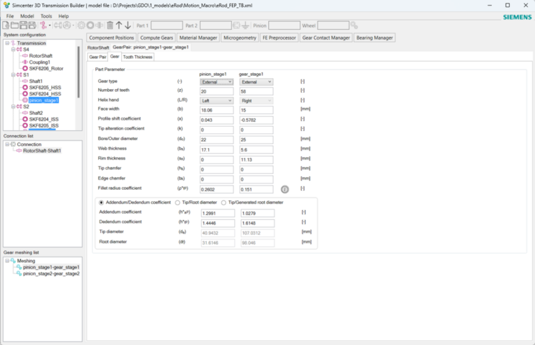 What’s New: Simcenter 3D Motion Gear Design Optimization tool - Simcenter