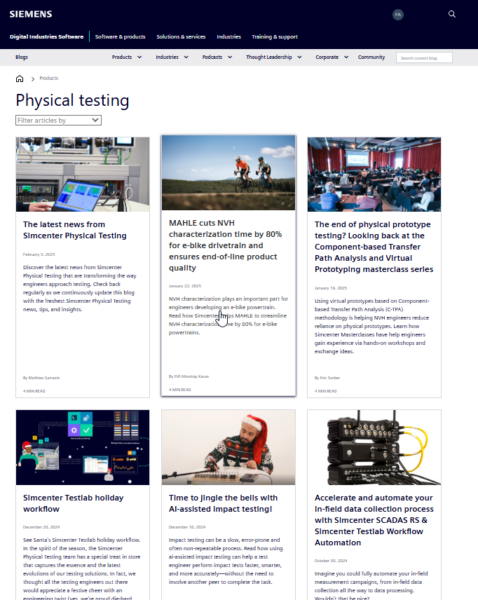 Simcenter physical testing resources: Your essential overview - Simcenter