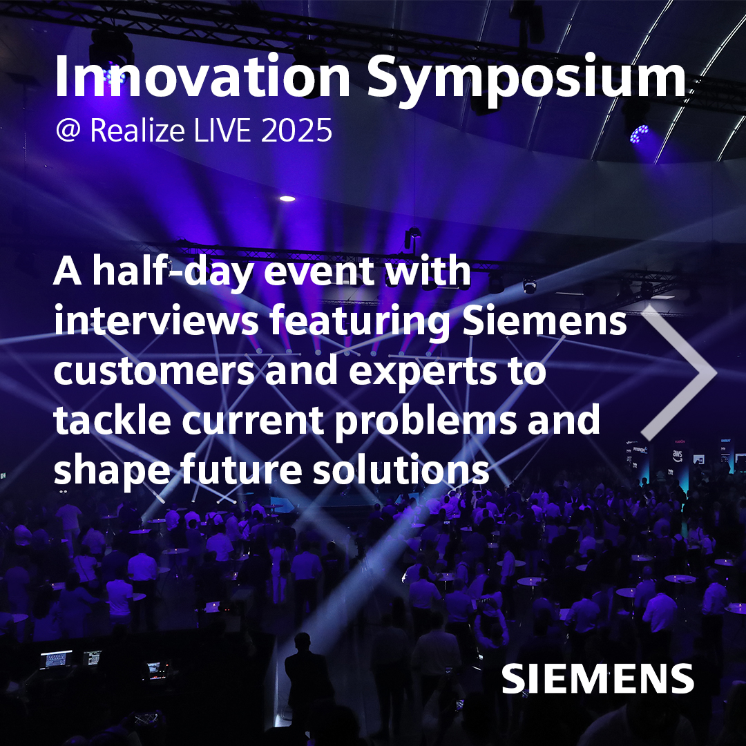Join us for the Innovation Symposium at Realize LIVE 2025 - Simcenter