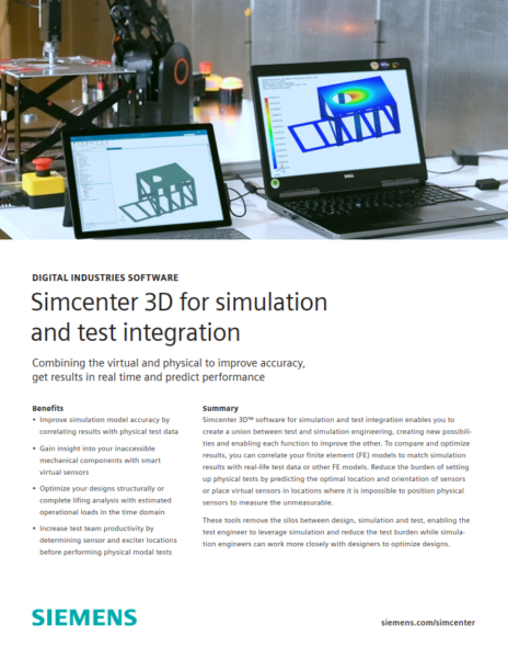 Simcenter 3D: The Latest - Simcenter
