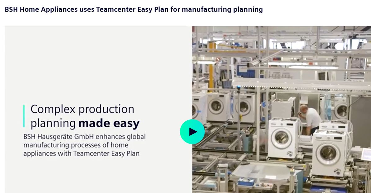 Teamcenter Easy Plan does what it says