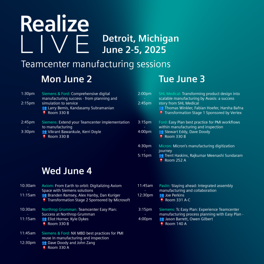 Join us at Realize LIVE 2025 to shape the future of manufacturing ...