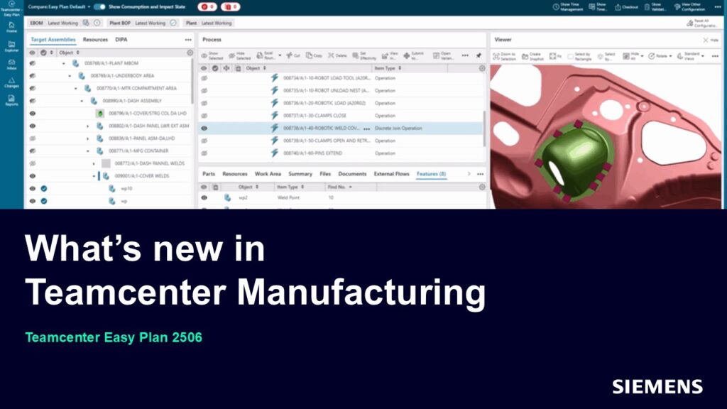 Teamcenter Manufacturing - Siemens Software