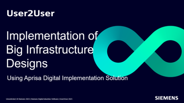 Learn about Aprisa Digital IC Implementation from real users - Aprisa