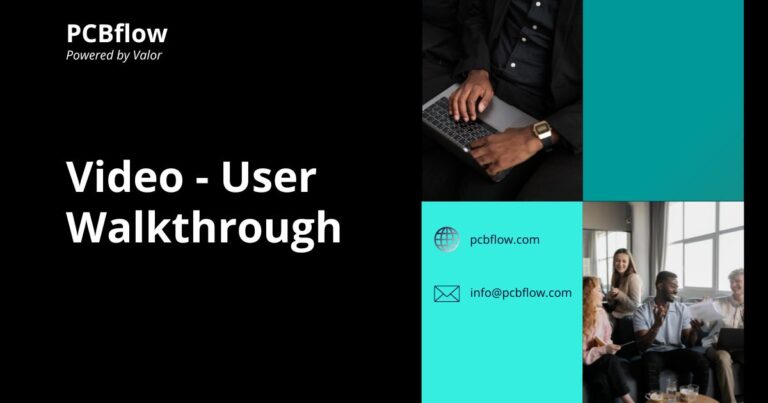 PCBflow User Walkthrough | Step by step Guide