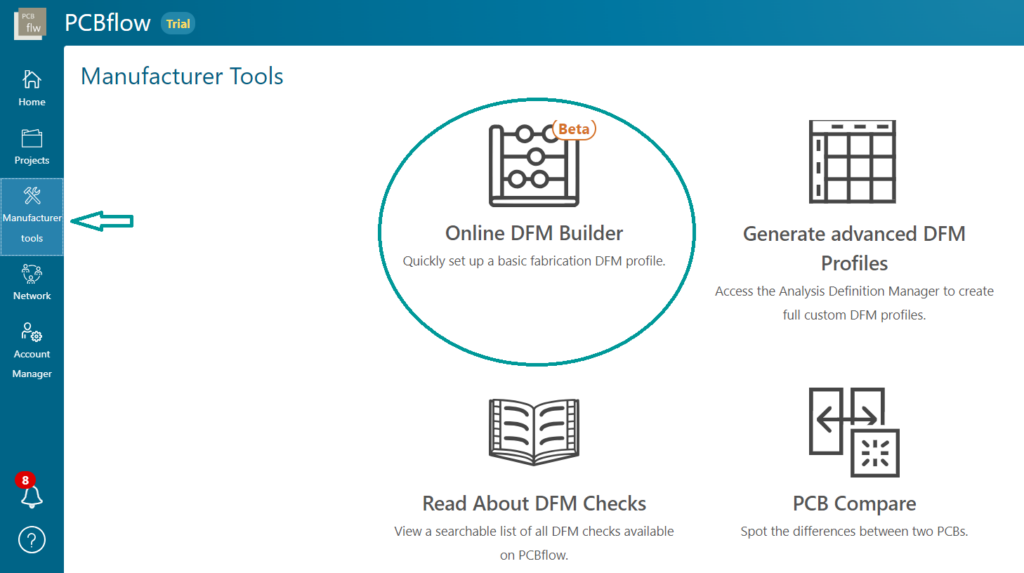 PCB Design with the Online DFM Profile Builder and 3D Viewer