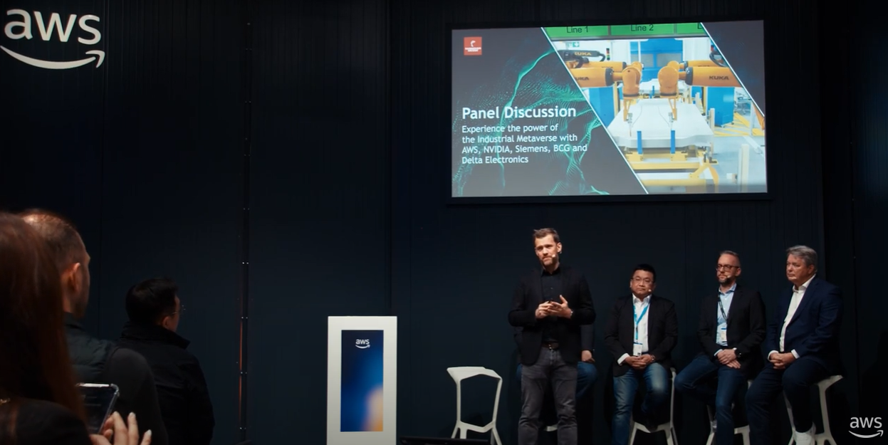 Siemens, AWS and INVIDIA in the industrial metaverse