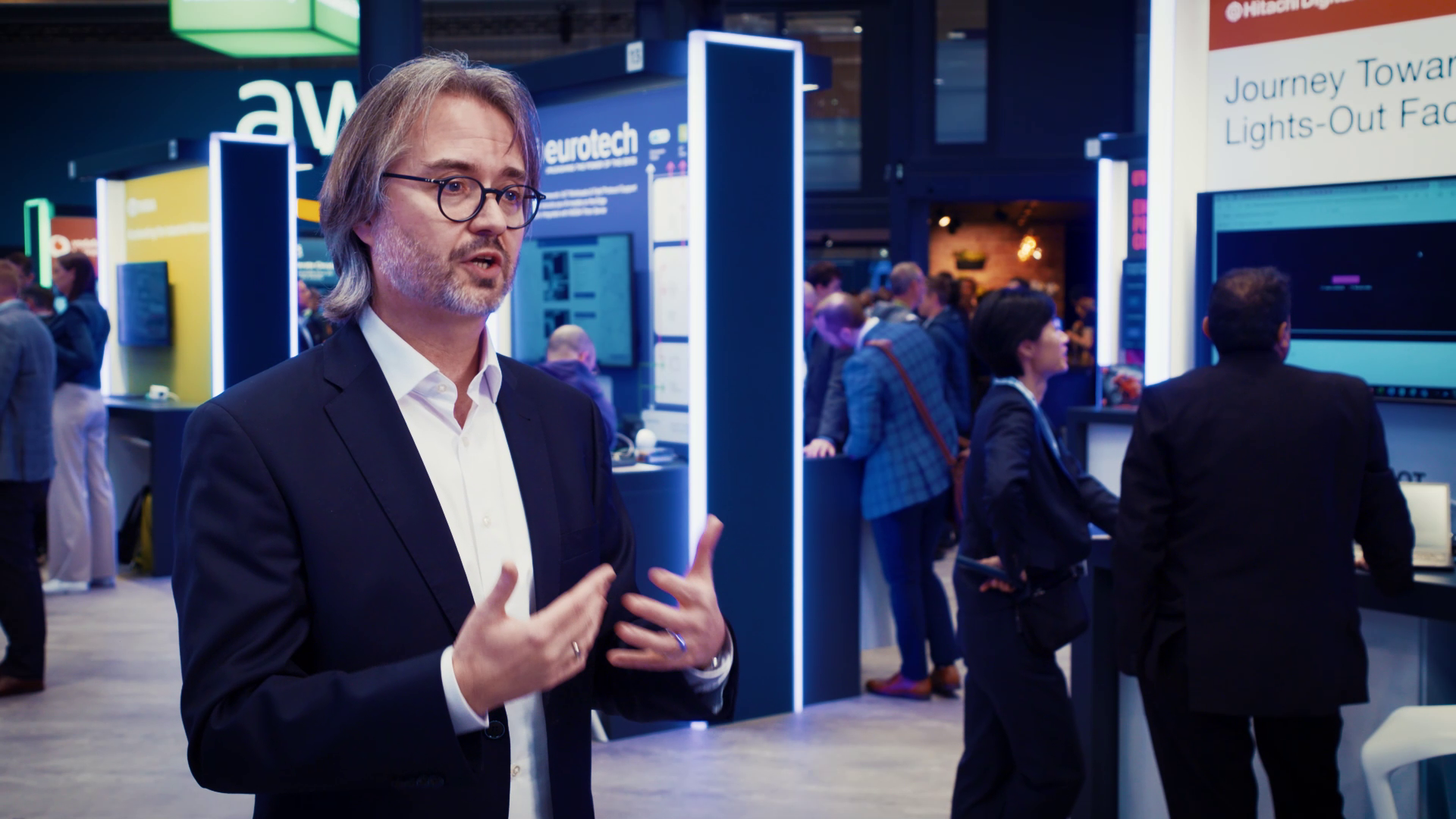Siemens and AWS put on a show at Hannover Messe 2024