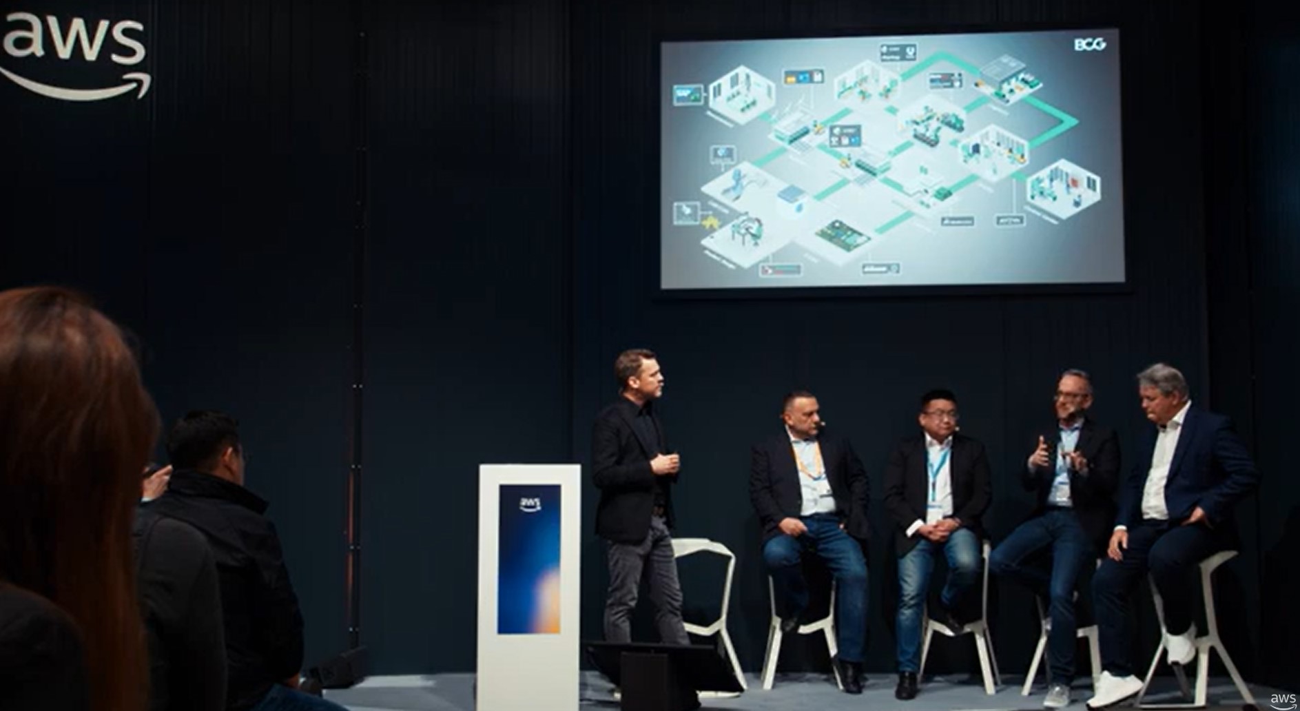 Siemens and AWS put on a show at Hannover Messe 2024