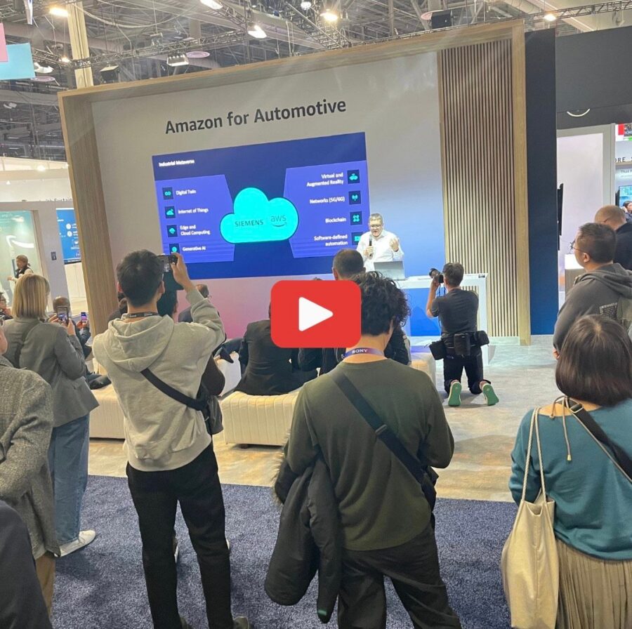 Industrial AI was showcased by Siemens and AWS at this year's CES.