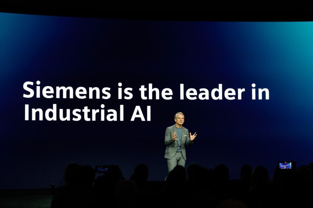 Industrial AI was showcased by Siemens and AWS at this year's CES.
