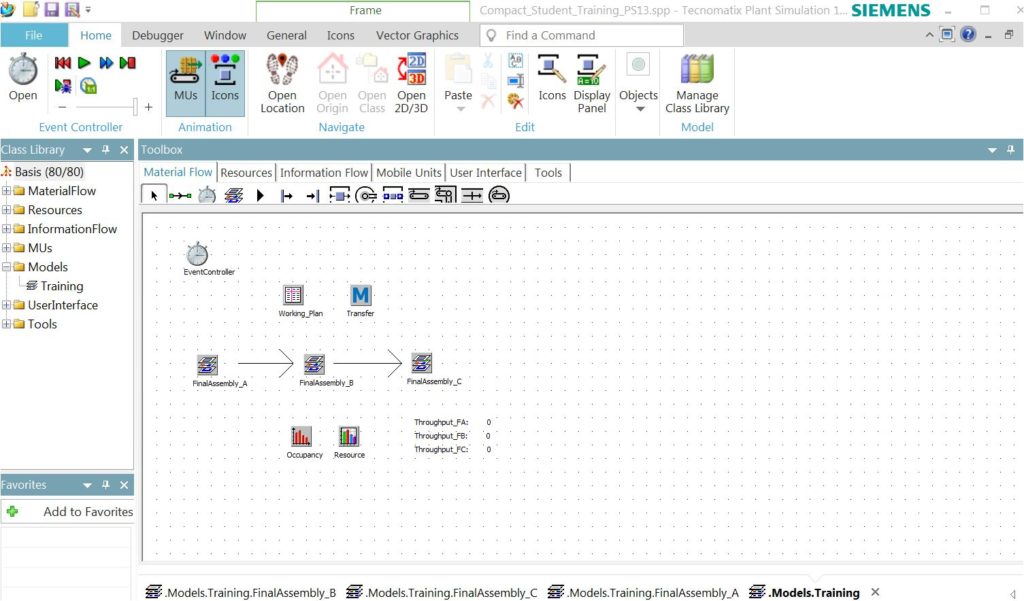 More Tecnomatix Plant Simulation software curriculum available - Tecnomatix
