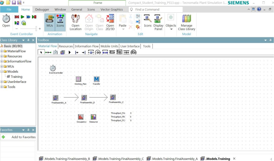 More Tecnomatix Plant Simulation software curriculum available - Tecnomatix