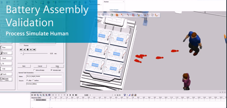 New videos demonstrate Process Simulate Human and NX Human software ...