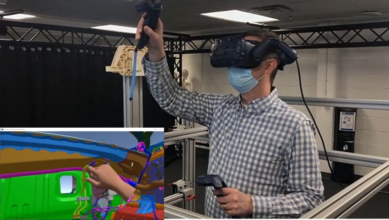 Virtual reality and human simulation at GM - Tecnomatix