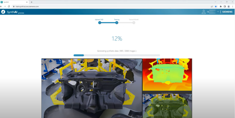 SynthAI Demo #1: Upload CAD Data & Start Training [VIDEO] - Tecnomatix